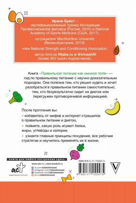 Правильное питание как минное поле - Брехт Ирина - Издательство Альфа-книга