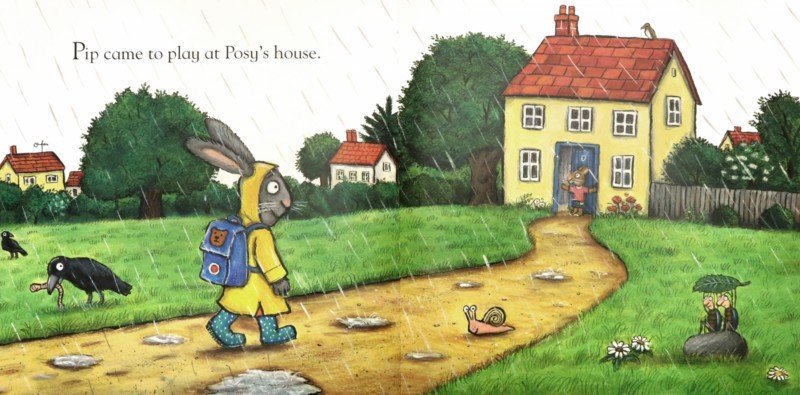 Pip and Posy. Little Puddle - Scheffler Axel - Издательство Альфа-книга